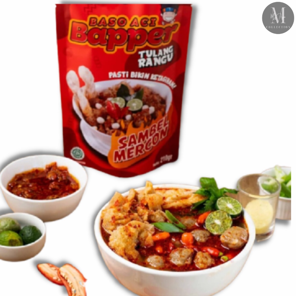 Jual READY Baso Aci Bapper Tulang Rangu Mercon Cemilan Bakso Pedas ...