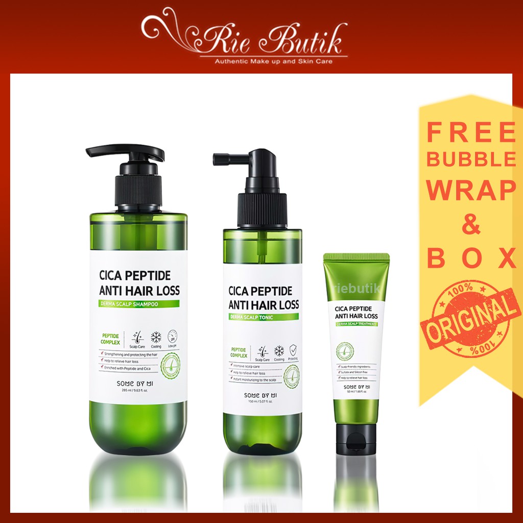 Jual SOMEBYMI Cica Peptide Anti-Hair Loss Derma Scalp Shampoo / Tonic ...