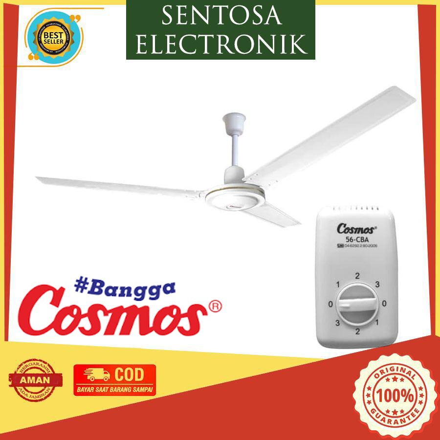 Jual CEILING FAN COSMOS 56 CBA/Kipas Angin Plafon 56 inch | Shopee ...