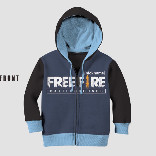 Jual Jaket Anak Free Fire Style Satu Bahan Halus Lembut Tebal Bisa ...