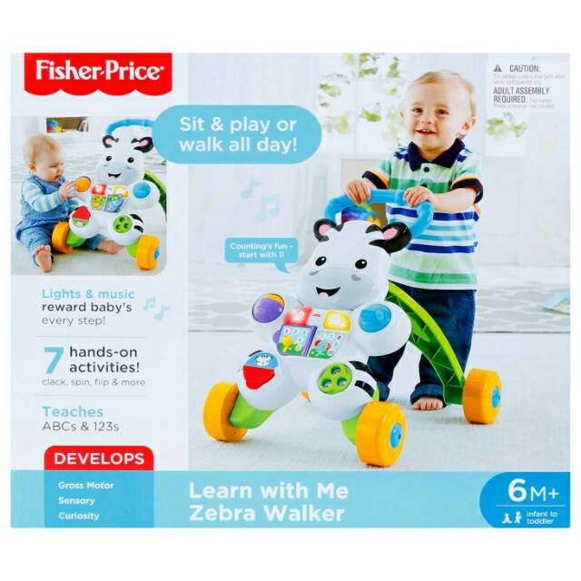Jual FISHER PRICE INFANT ZEBRA WALKER | Shopee Indonesia