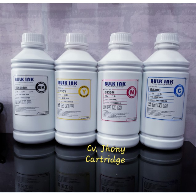 Jual Tinta Bulk Ink 1 Liter Universal Canon Hp Epson | Shopee Indonesia