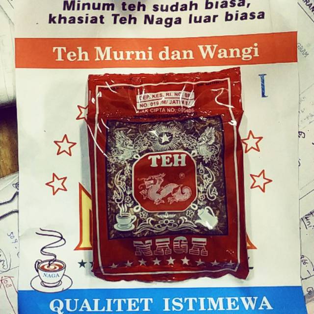 Jual Hot Teh naga asli tubruk asli khas Malang isi 10 pack [10 BUNGKUS ...