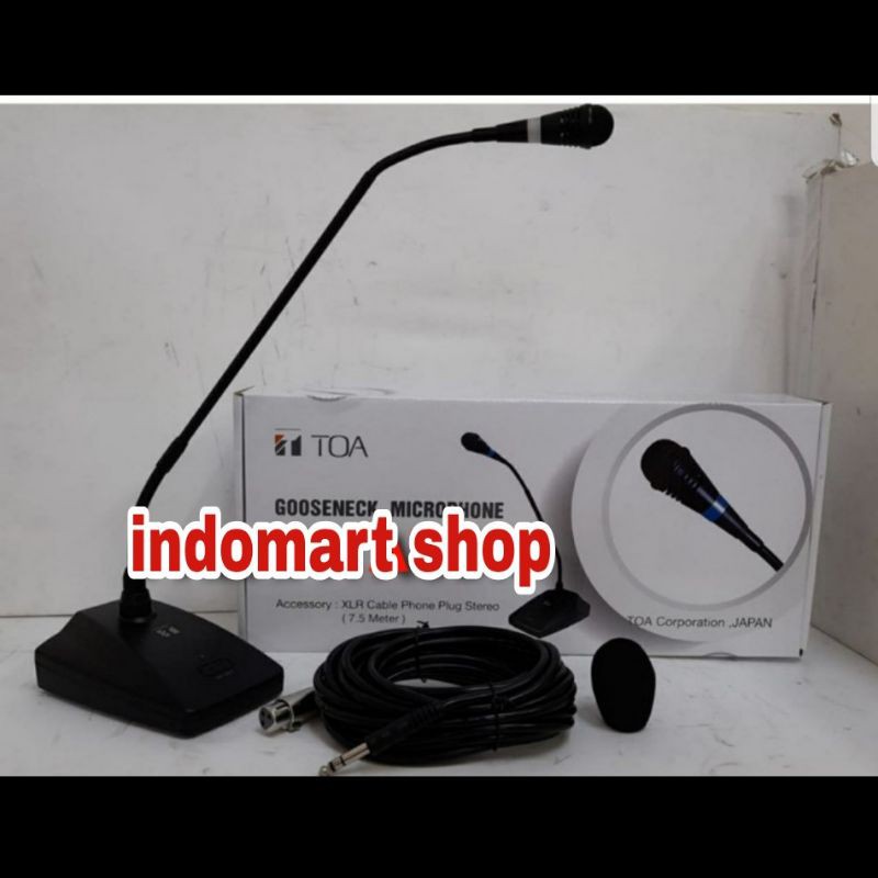 Jual TOA ZM 380 AS Mic Meja Podium Gooseneck ( ORIGINAL ) | Shopee ...
