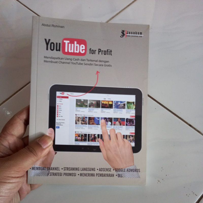 Jual buku youtube for profit | Shopee Indonesia