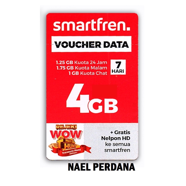 Jual VOUCHER SMARTFREN 4GB 7HARI | Shopee Indonesia