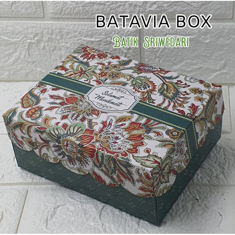 Jual Box Snack Dus Kue Kotak Roti Uk 15,8x12,5 type Batik Sriwedari R5 ...