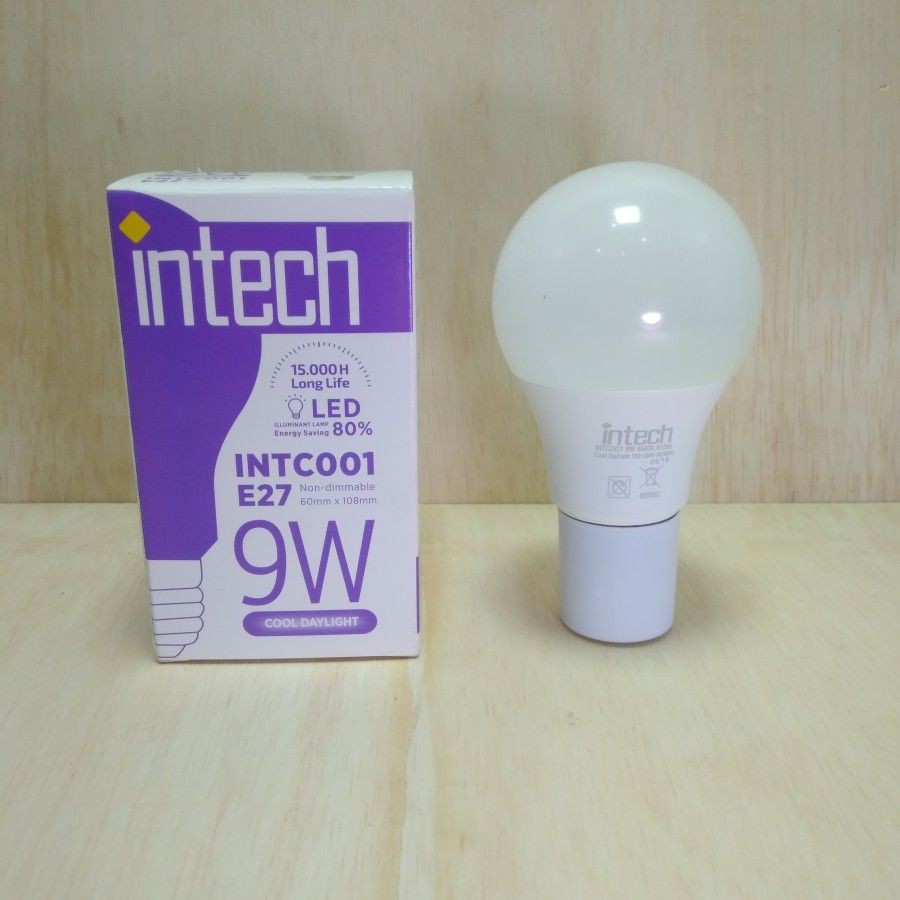 Jual Intech LED 9W - Putih | Shopee Indonesia