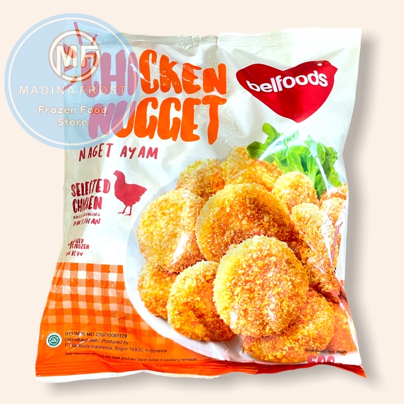 Jual BELFOODS CHICKEN NUGGET 500g | Shopee Indonesia