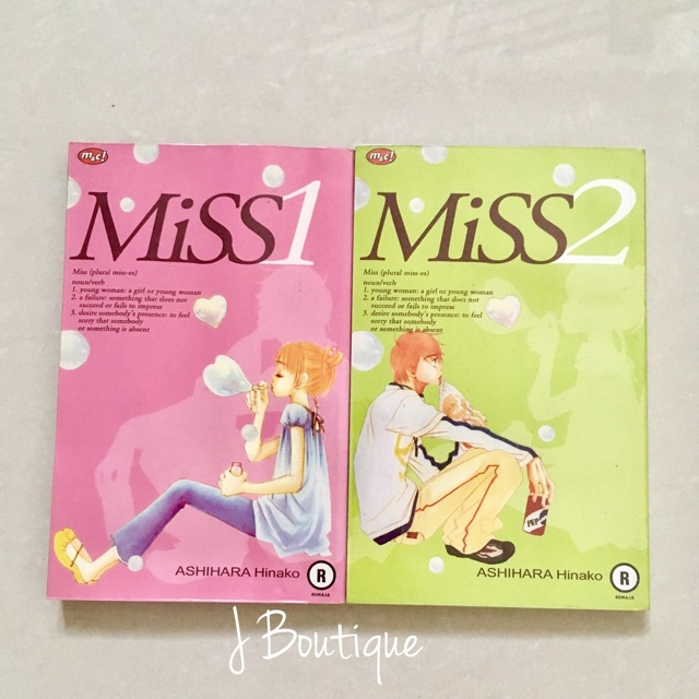 Jual Komik Mini Seri Miss 1-2T - Ashihara Hinako | Komik Murah Bekas ...
