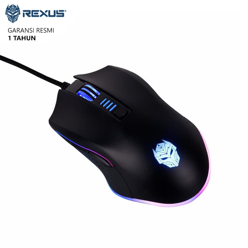 Jual Rexus Xierra X9 Mouse Gaming Macro | Shopee Indonesia