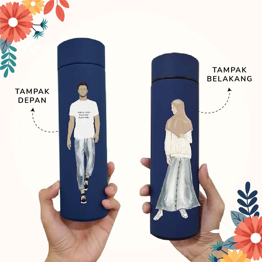 Jual Botol Minum Tumbler Sakura CST 046 - Desain (Berwarna) 2 Sisi ...