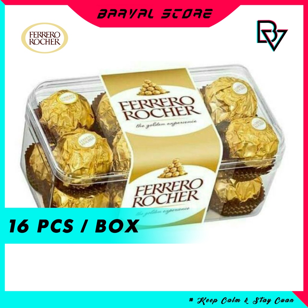 Jual FERRERO ROCHER CHOCOLATE T24 300gr | Shopee Indonesia