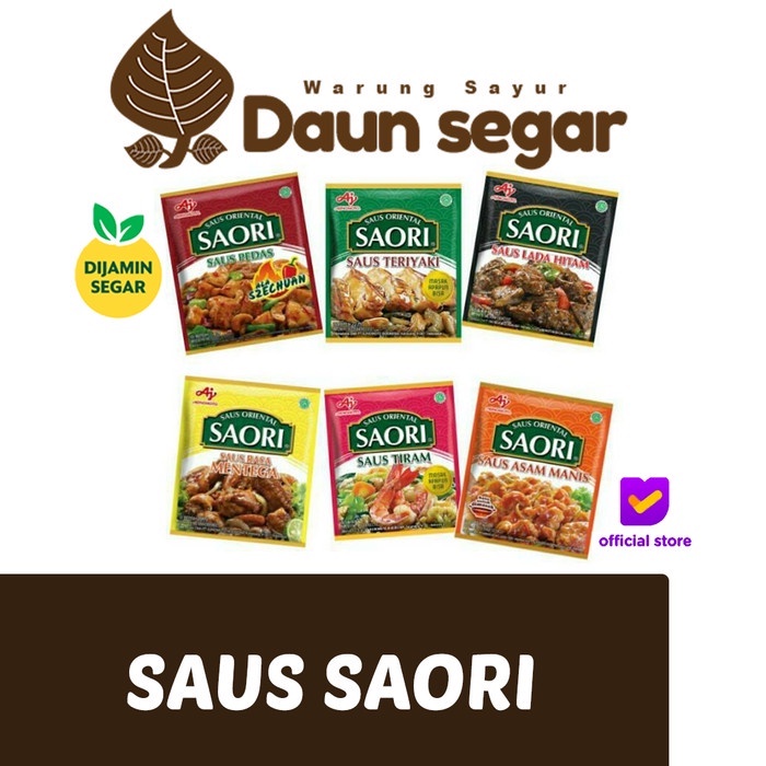 Jual Saus Saori Lengkap / Saus tiram / Teriyaki / Saus Asam Manis ...
