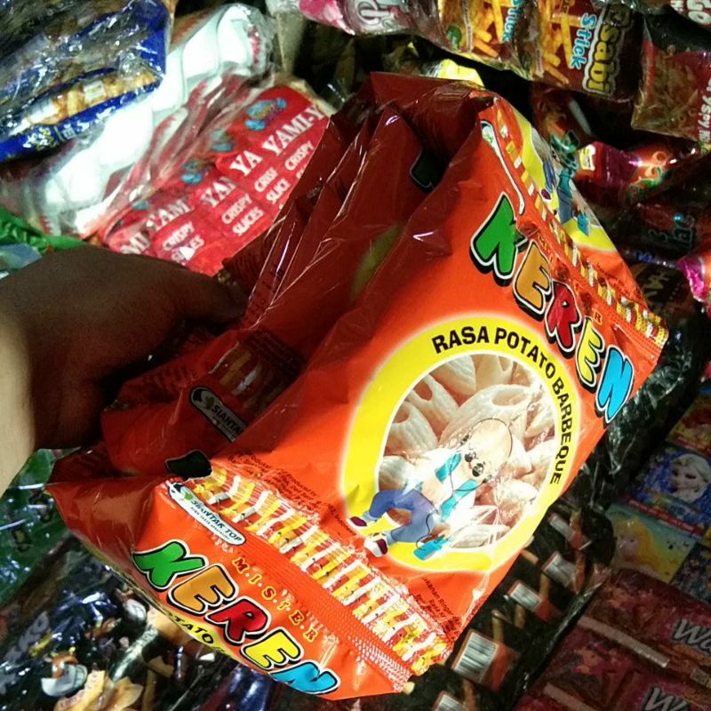 Jual PROMO COD snack makanan ringan harga 10 pics kini banyak varian ...