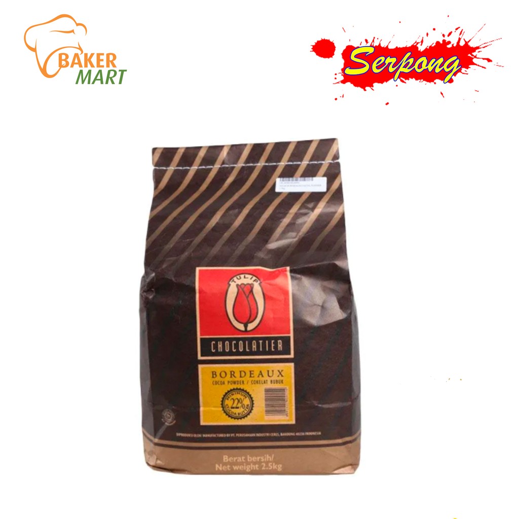 Jual Tulip Bordeaux / Cocoa Powder / Coklat Bubuk 250gr | Shopee Indonesia