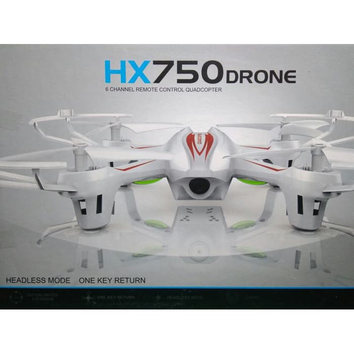Jual RC Drone HX750 / HX-750 / HX 750 6Ch Headless Mode One Key Return ...