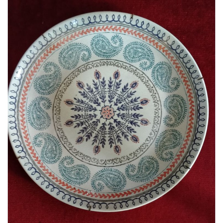 Jual Piring Motif / Piring Unik / Piring Hias / Piring Ornamen | Shopee ...
