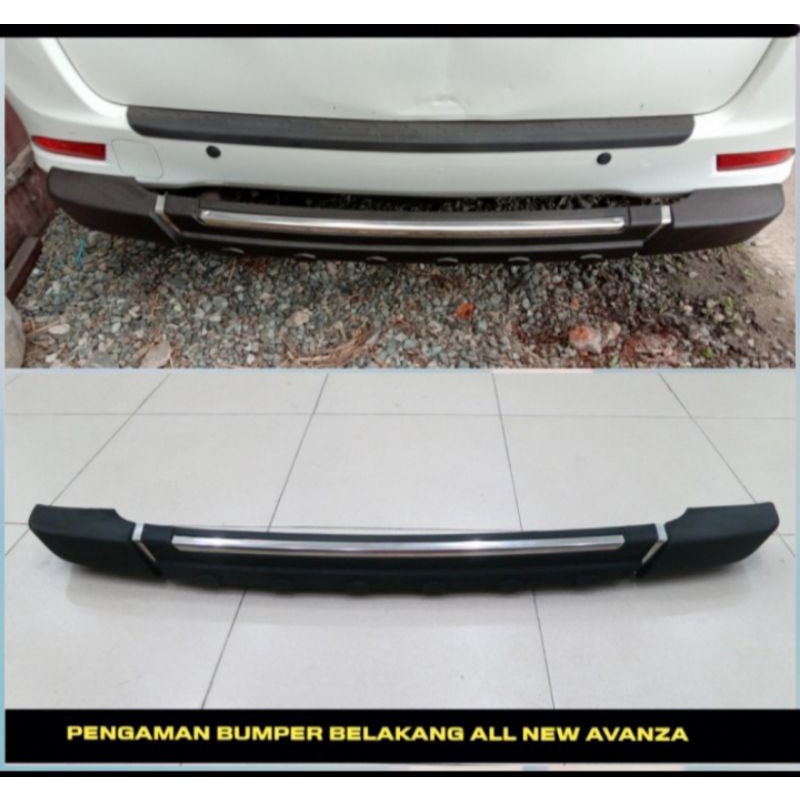 Jual PELINDUNG BUMPER BELAKANG AVANZA/XENIA/VELOZ 2012-2021 BAHAN ABS ...