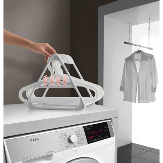 Jual Tempat Hanger Gantungan Baju / Hanger Rack IUIGA Minimalis ...