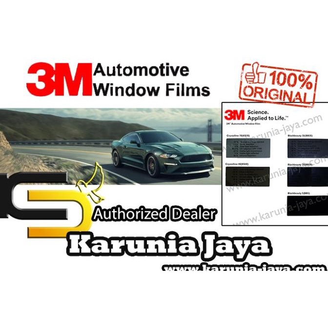 Jual Kaca Film 3M Garansi Resmi Paket Medium Car Full Blackbeauty | Shopee Indonesia