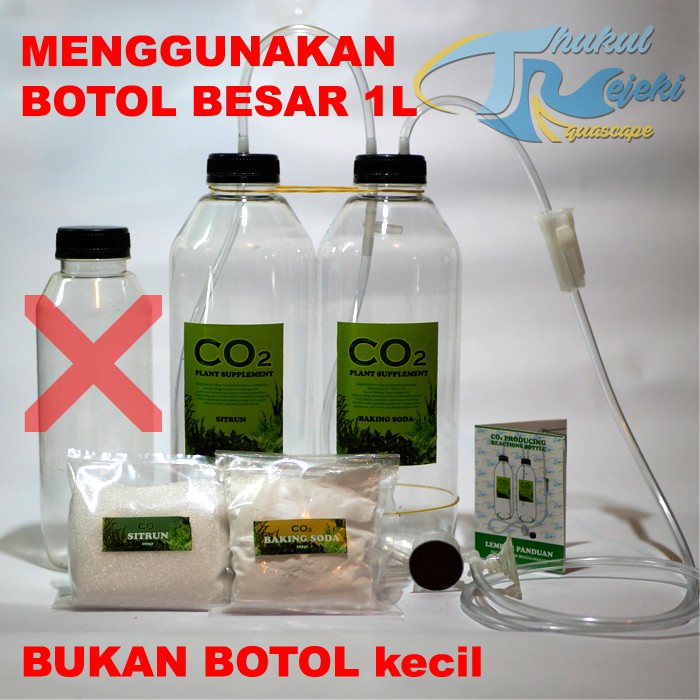 Jual Botol Co2 DIY Aquascape kran infus | Shopee Indonesia