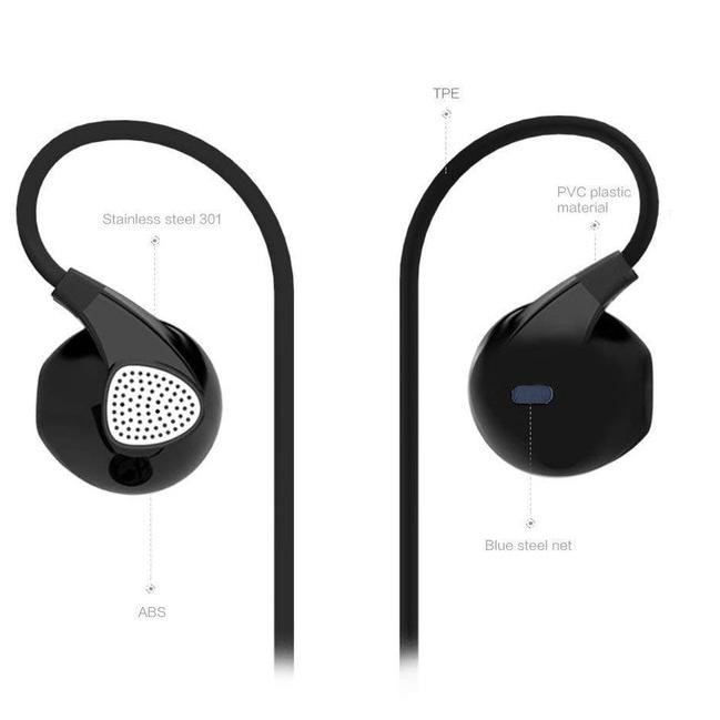 Jual UiiSii U1 Heavy Bass Earphone Mic Volume Control Stereo Earbuds ...