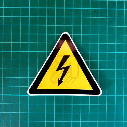Jual Safety Sign Stiker Listrik Tegangan Awas Kesetrum Outdoor ...