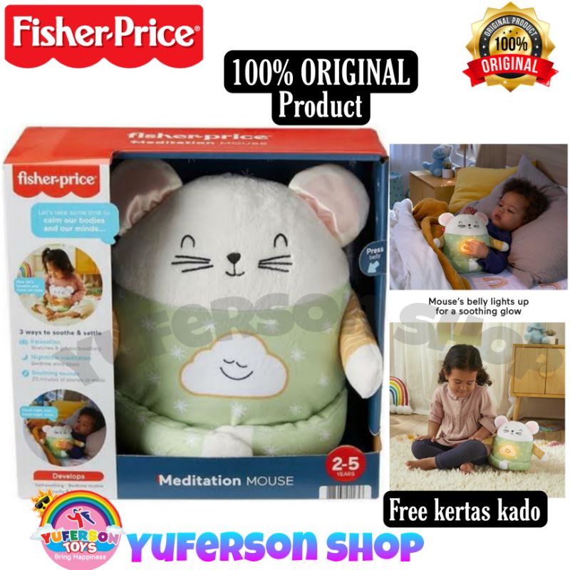 Jual Fisher Price Meditation Mouse Soothing Sound | Shopee Indonesia