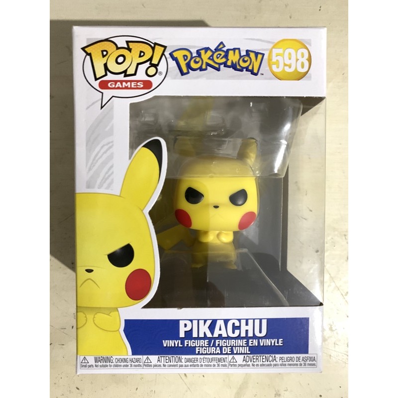 Jual Funko POP! Games: POKEMON - Pikachu Angry / Grumpy | Shopee Indonesia