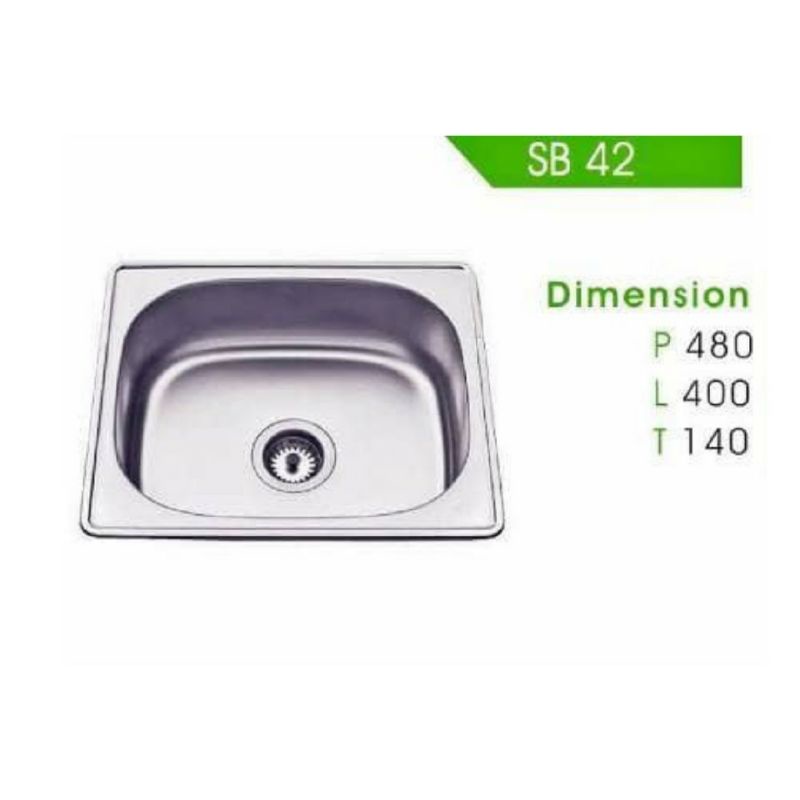 Jual Bak Cuci Piring / Kitchen Sink Royal SB 42 | Shopee Indonesia