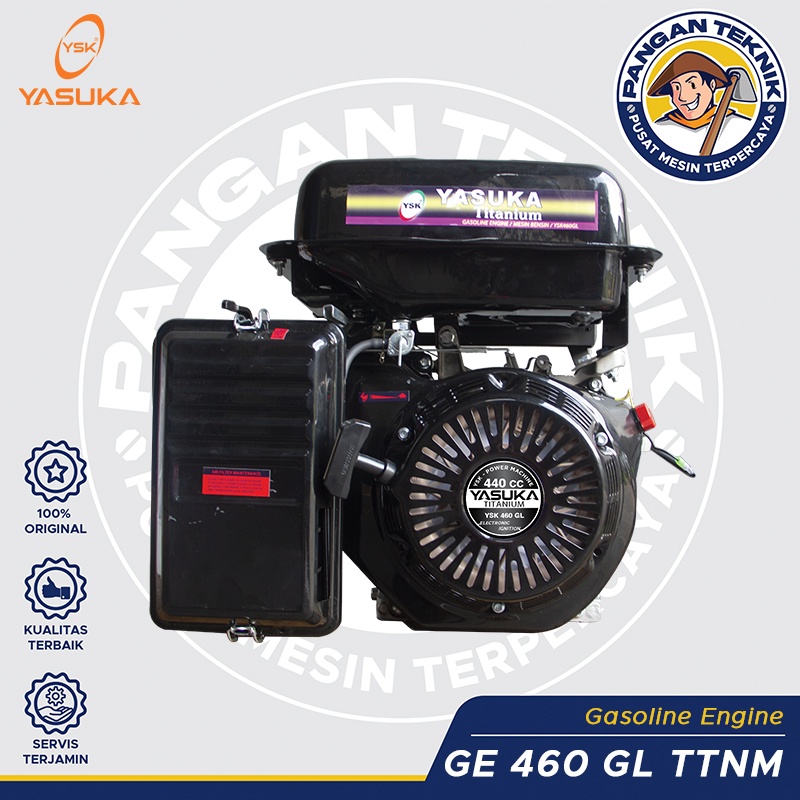 Jual MESIN PENGGERAK BENSIN YASUKA | GX 460 GL TITANIUM ( PUTARAN ...