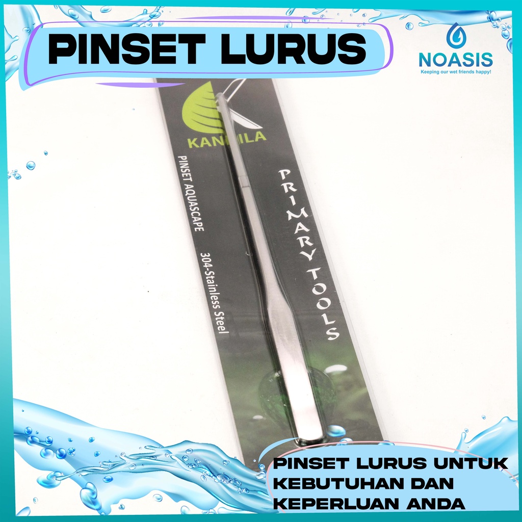 Jual PINSET LURUS KANDILA / PRIMARY TOOLS TWEEZERS STRAIGHT AQUASCAPE ...