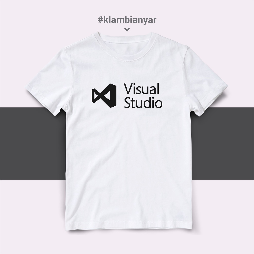 Jual Baju Kaos Programmer - Visual Studio | Shopee Indonesia