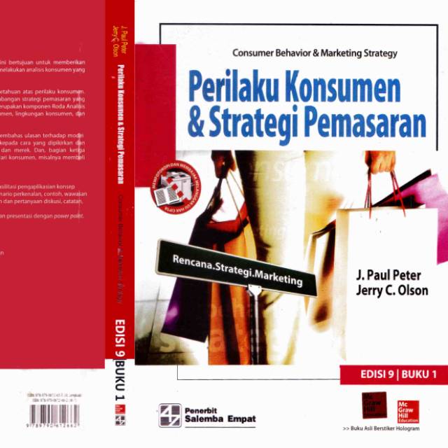 Jual Perilaku Konsumen dan Strategi Pemasaran _ buku 1 - Ed 9 | Shopee Indonesia