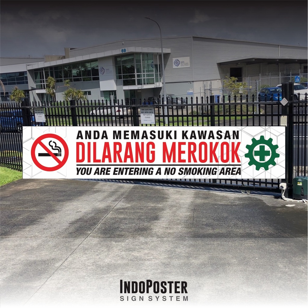 Jual Spanduk Banner K3 Safety Anda Memasuki Kawasan Area Dilarang ...