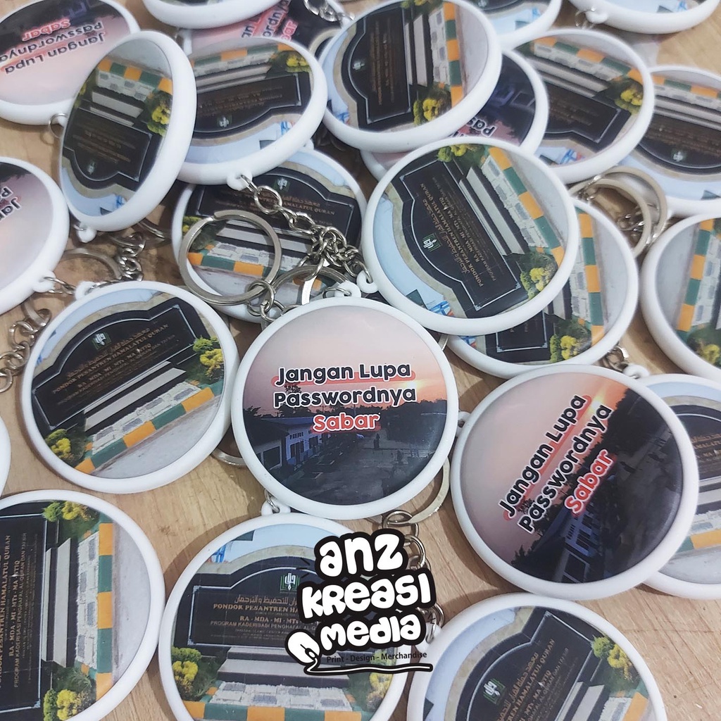 Jual Gantungan Kunci Bolak Balik Custom Souvenir Murah / Ganci 2 Muka ...