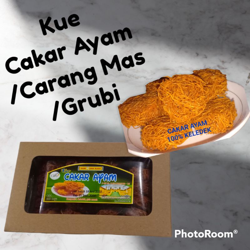 Jual KUE CAKAR AYAM/GRUBI/CARANG MAS/WALANGAN | Shopee Indonesia