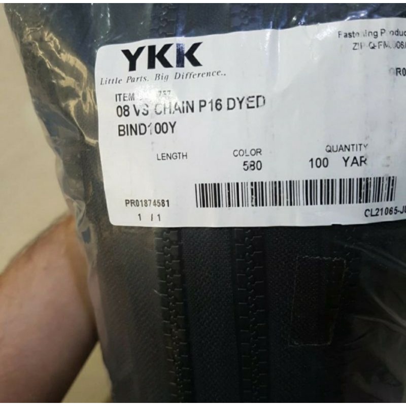 Jual Daun Resleting Vislon Nomor 8 YKK Meteran | Shopee Indonesia