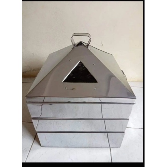 Jual Kelakat.kukusan.tongkotak susun.3 size 40x40cm pull stenlist tebal ...