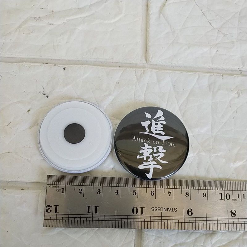 Jual Pin peniti custom /Ganci pin gantungan custom/pin magnet pembuka ...