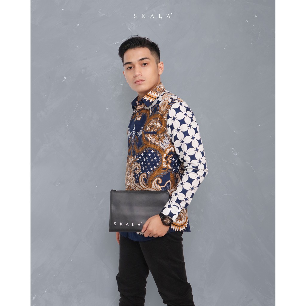 Jual Laskala Batik Premium Slimfit Kalingga K05A210 | Shopee Indonesia