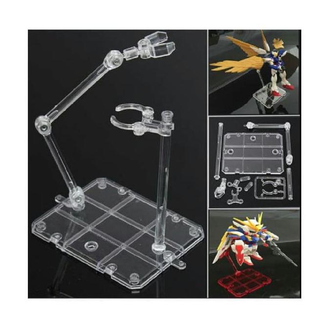 Jual Stand Base Display Action Figure Base Shf Figma Gundam Hg Rg 1/144 ...