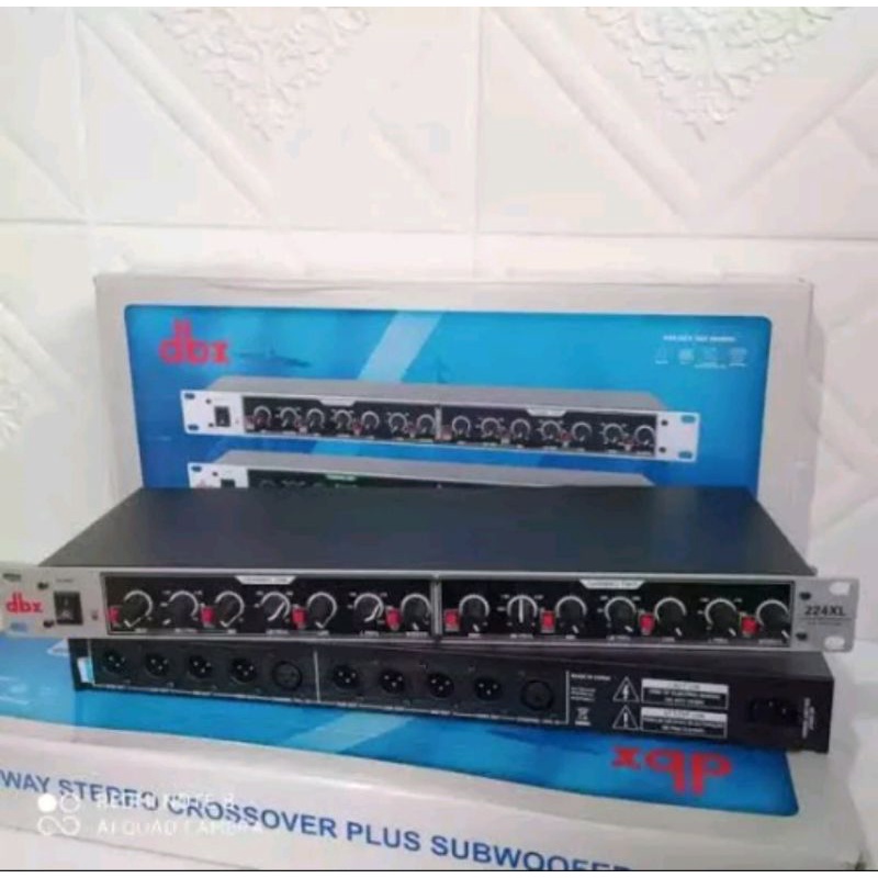 Jual DBX CROSSOVER 224XL PLUS SUBWOOFER 4 WAY MONO STEREO | Shopee Indonesia