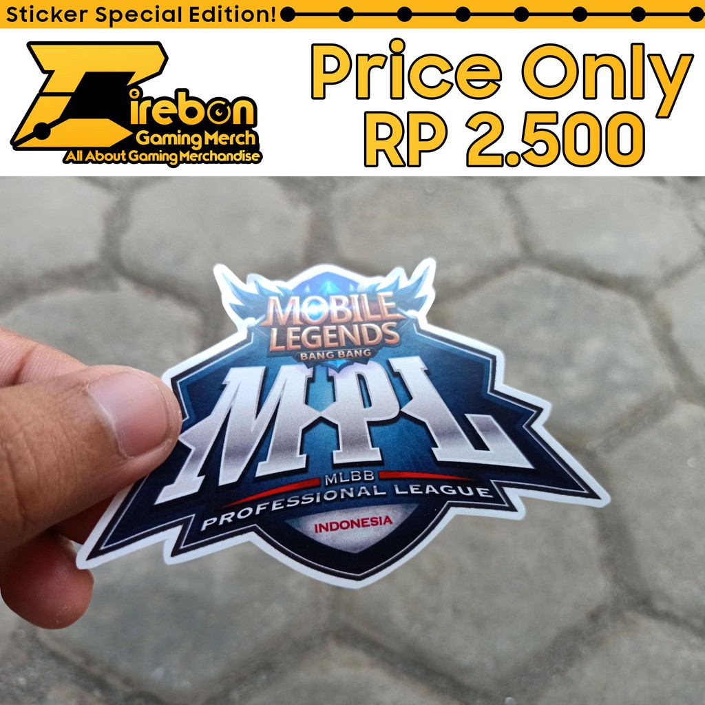 Jual Sticker Stiker Mobile Legends Proffesional League MPL | Shopee ...