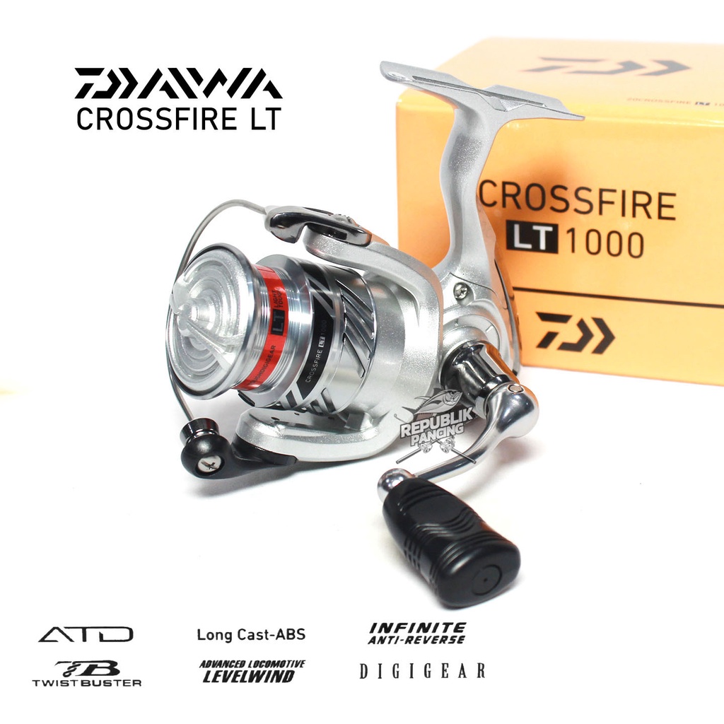 Jual Reel DAIWA CROSSFIRE LT | 1000-XH - LT 6000 h Spinning | UL resmi ...