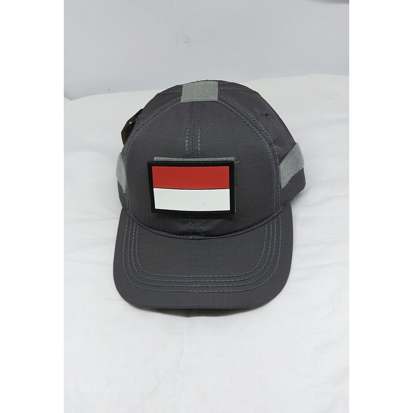 Jual Paket Merdeka, topi Kanvas Prepet Variasi warna + Rub Bendera Indo ...