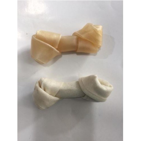 Jual Snack Gigitan Tulang Ikat Anjing variasi Natural dan Milk atau ...