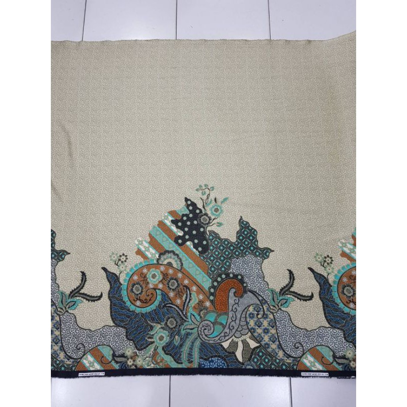 Jual Kain batik sutra halus #53 / batik silky / batik pola | Shopee ...