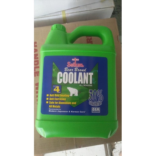 Jual Air Radiator / Coolant Biru 4000Ml / 4 Liter 30% Merk Seiken ...